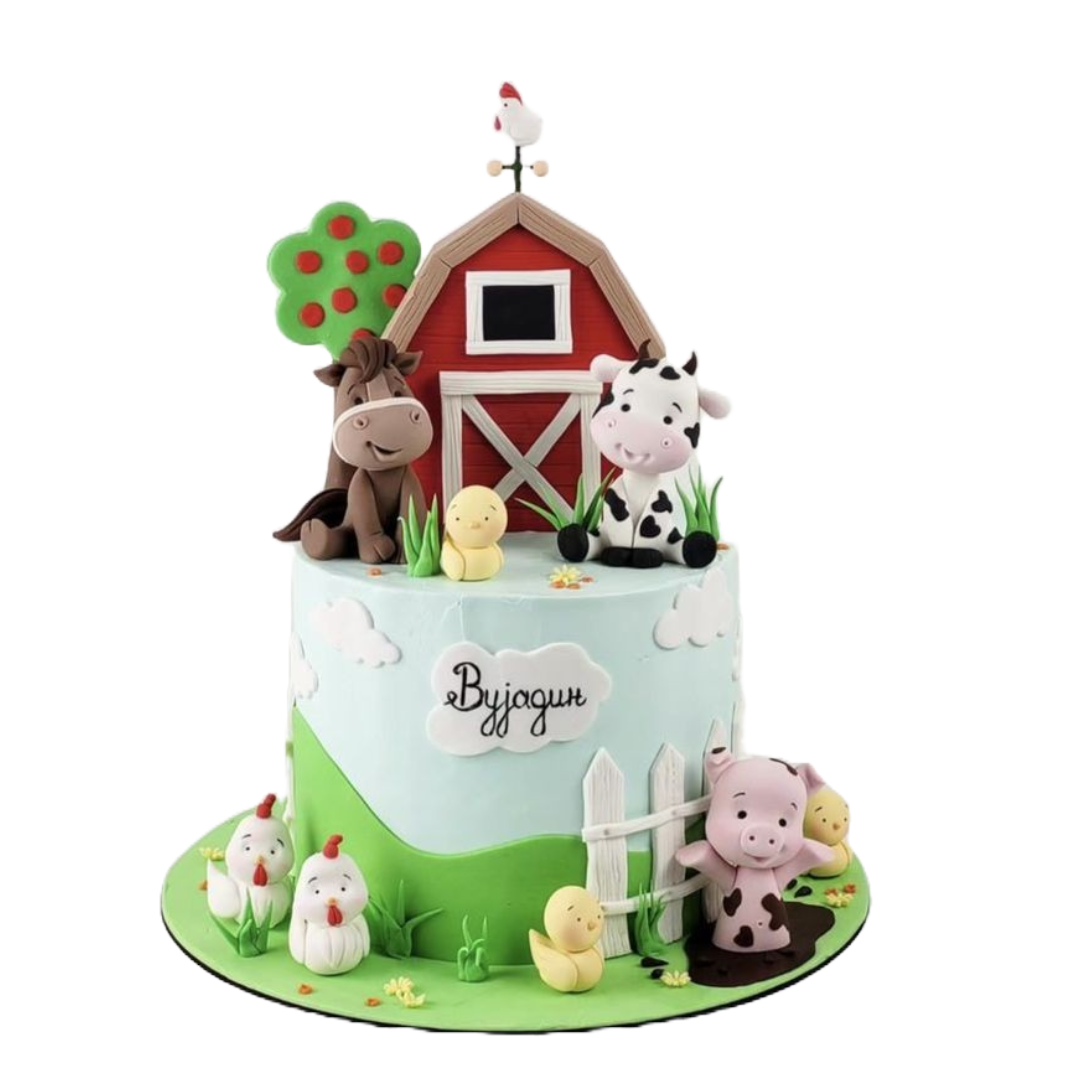 Farm Themed Cake | Kool Cakes – Kool Cakes Bakery Ltd